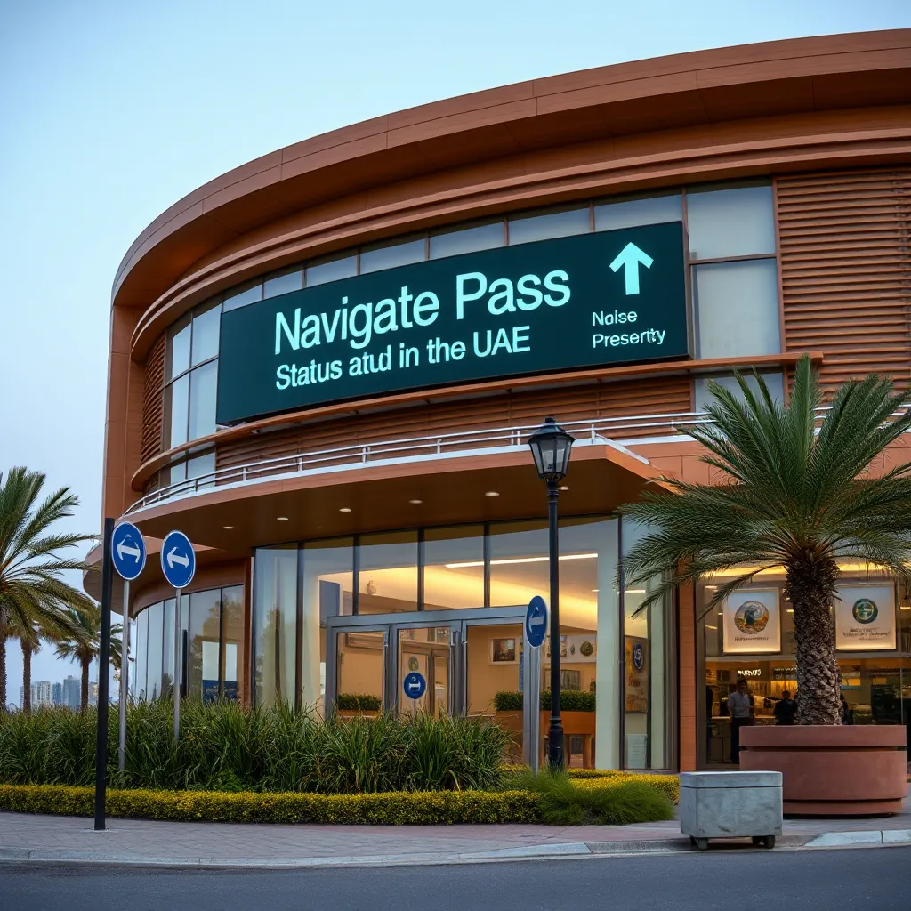 Guide to Checking Pass Status in the UAE